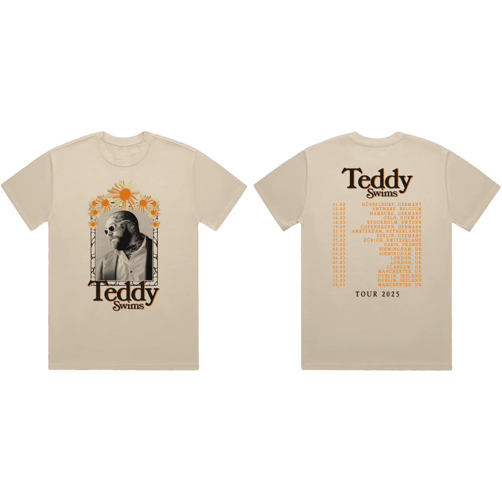 Daisy Photo T-Shirt | Teddy Swims Official Store