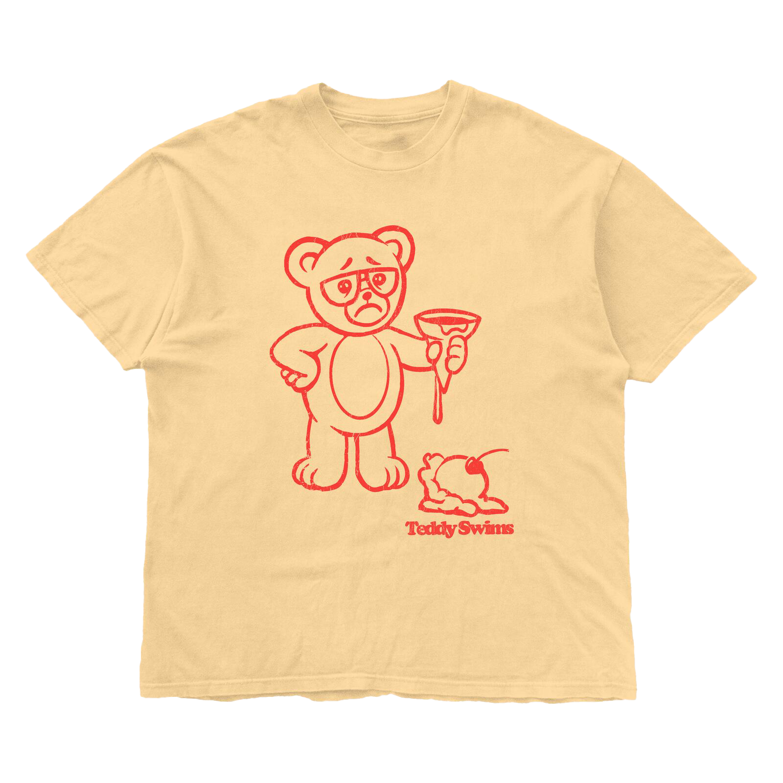 Sad Teddy Ice Cream Tee | Teddy Swims Official Store